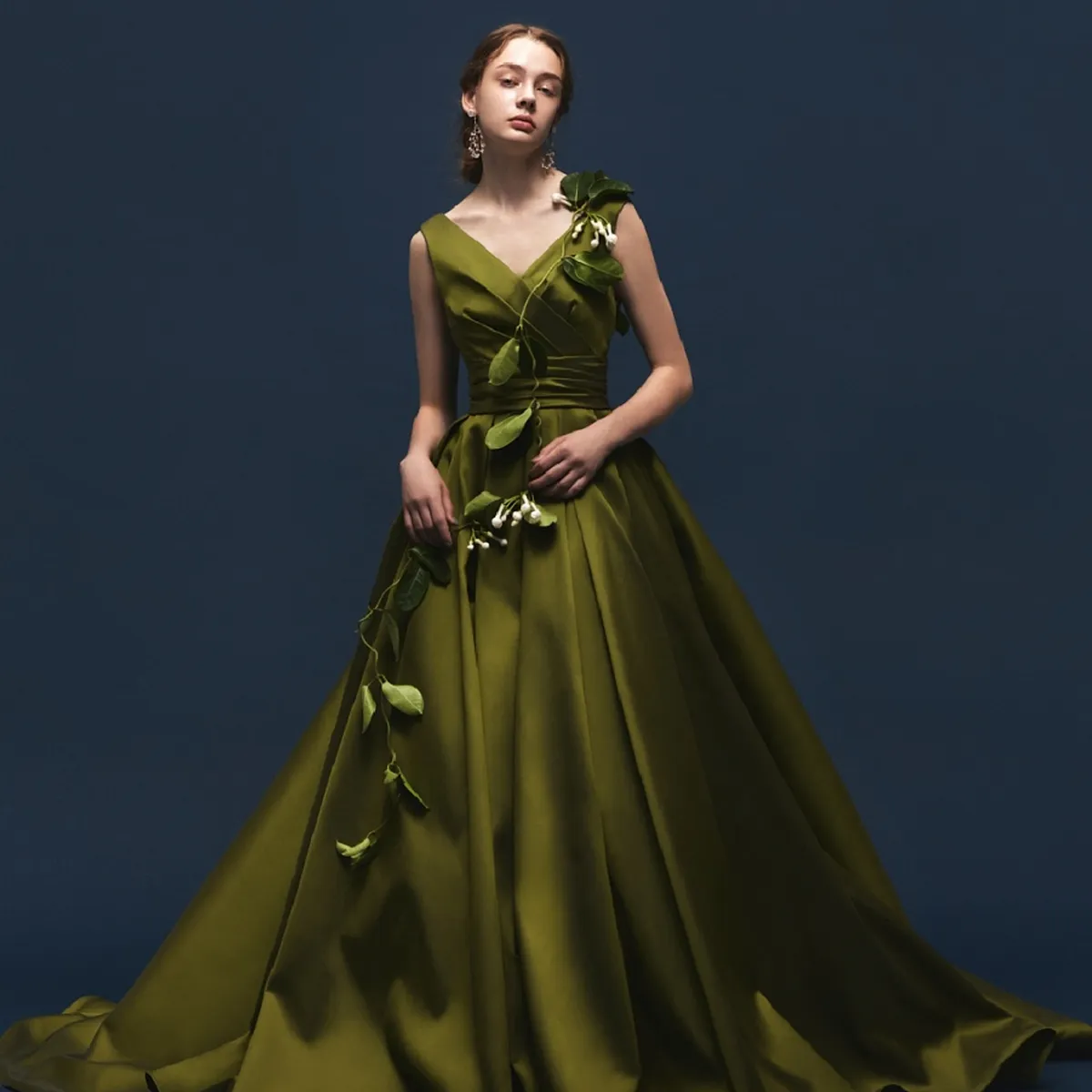 【Irida maison】 IM-0015_HERA_Pistachio｜Irida maison(イリーダメゾン)のウェディングドレス