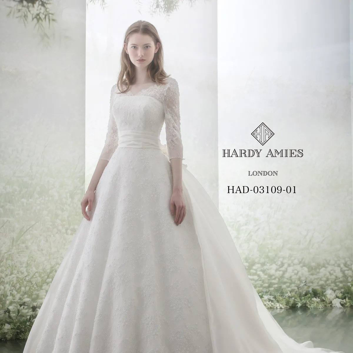 シャルロッテ HARDY AMIES HAD0310901｜HARDY AMIES(ハーディエイミス)のウェディングドレス