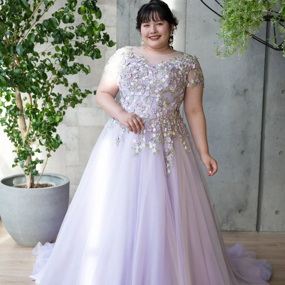 CVC-002 ナチュラルパープル | ウェディングドレス