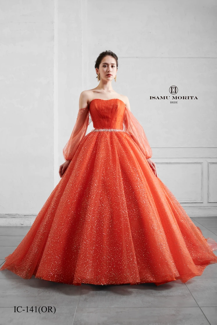 IC-141(OR)｜ISAMU MORITA BRIDE(イサムモリタブライド)のウェディングドレス